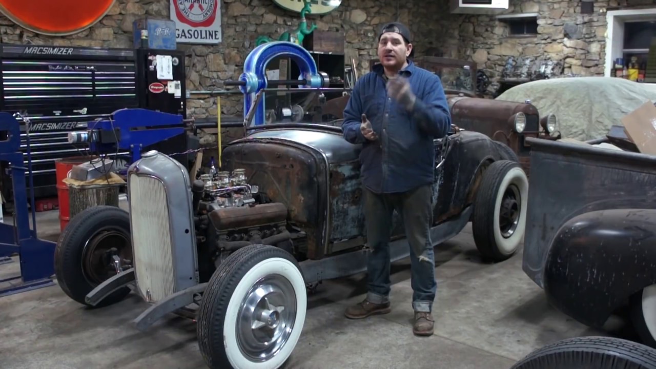 How to Fill the Gas Cap on Ford Model A- Sweet Heart Roadster - Ep. 33 ...