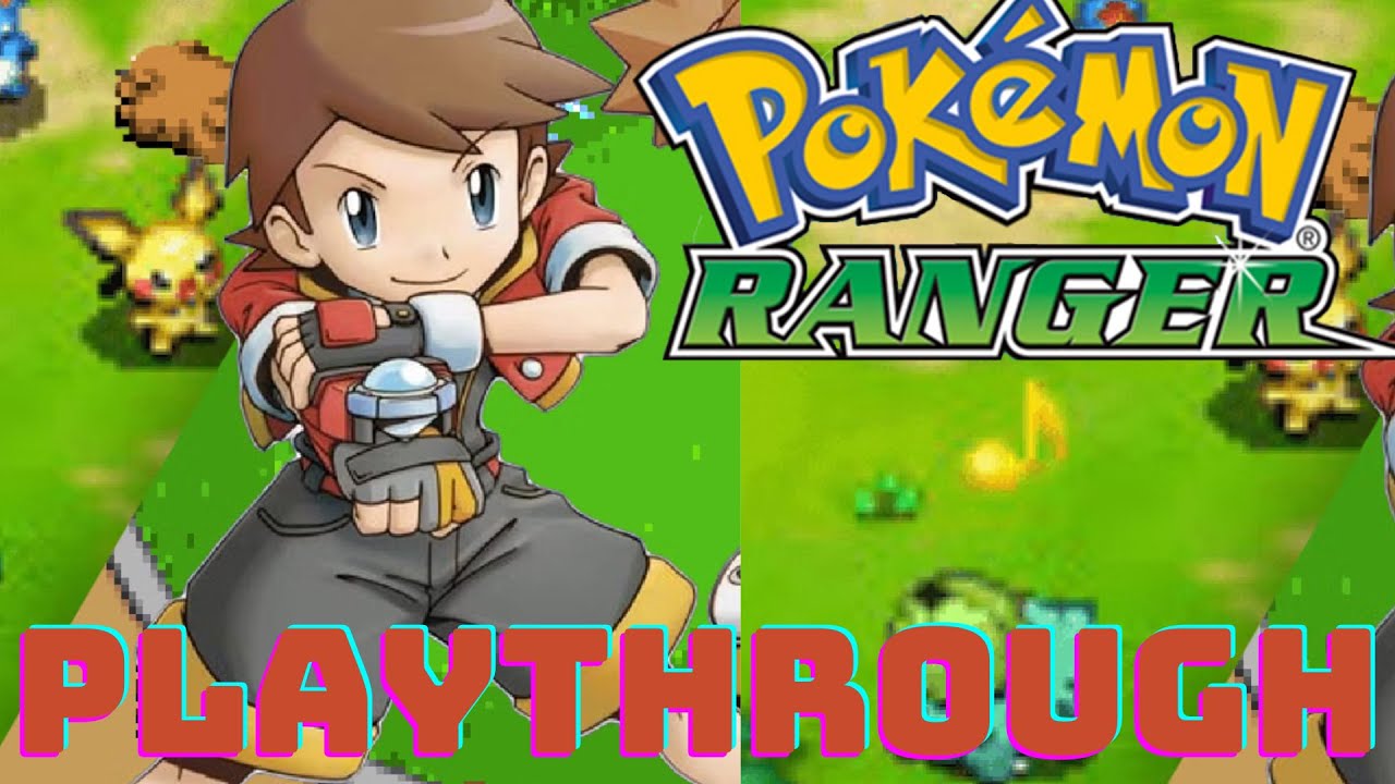 🔴LIVE- Pokemon RANGER Blind Playthrough Part 1 The Jouney Begins - YouTube