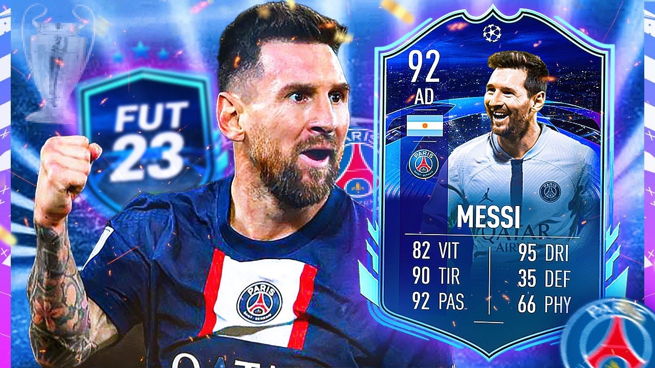 LE MEILLEUR JOUEUR DU JEU ?! JE TESTE MESSI 92 RTTK - FIFA 23 Ultimate ...