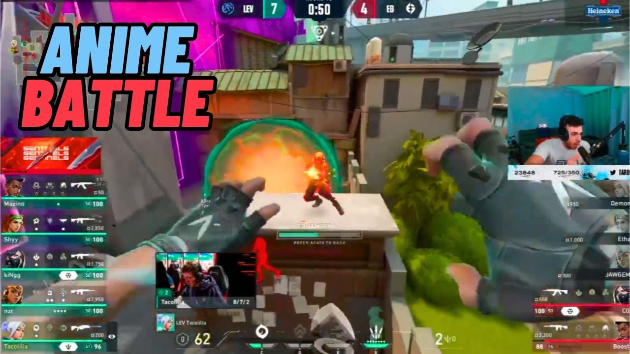 Tarik reacts to Raze and Jett fighting each other - YouTube