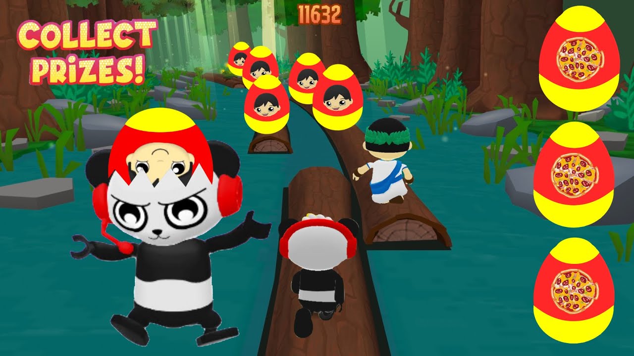 Tag with Ryan - Combo Panda 🆚 Rome Ryan - Run Kaji Gameplay ! - YouTube