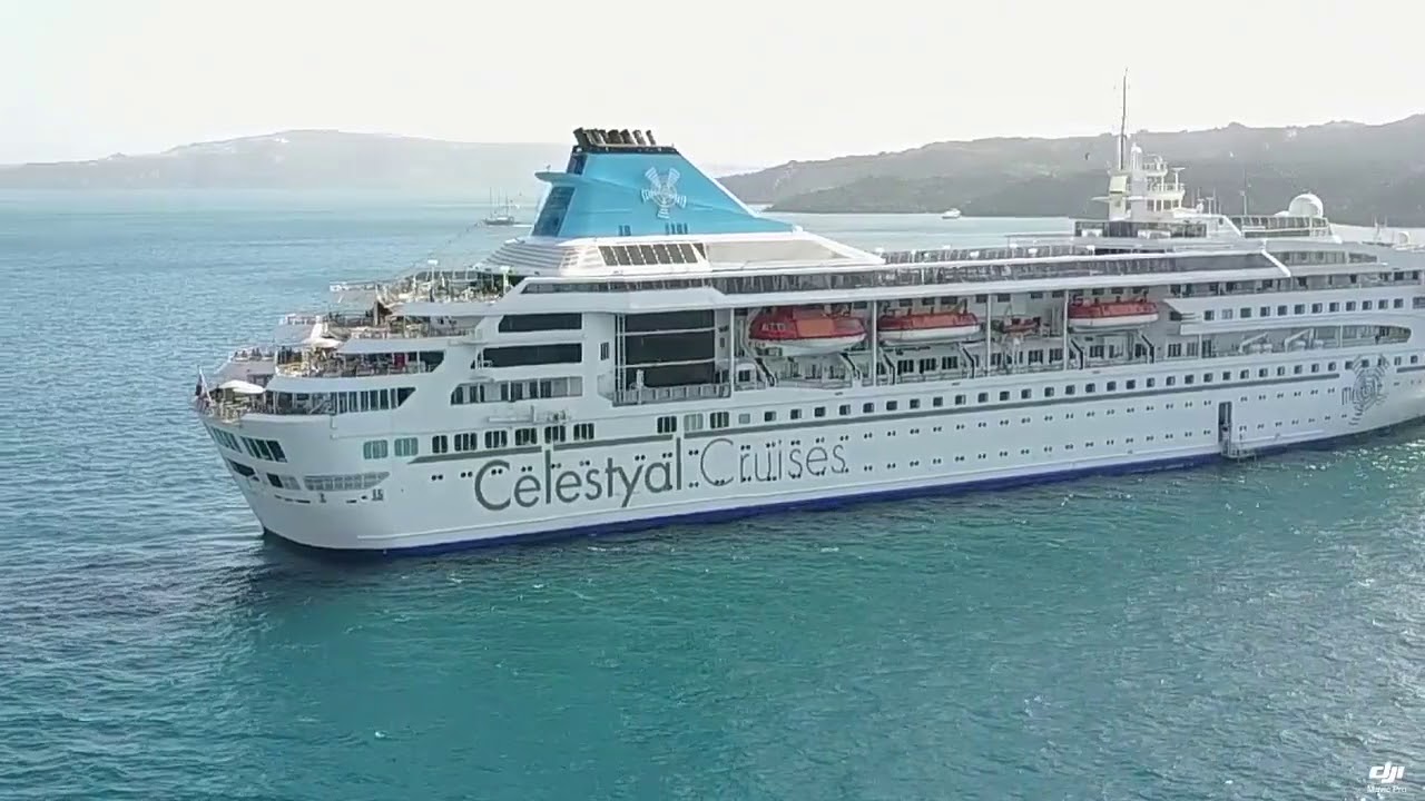 Celestial Cruise Santorini - Greece - YouTube