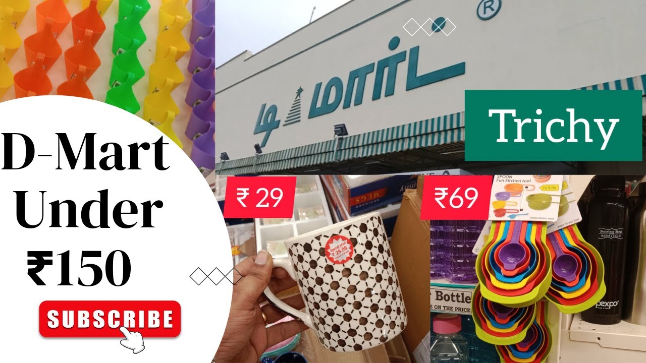 Under ₹150 Dmart Products //latest offers//Trichy Dmart// Dmart blog ...