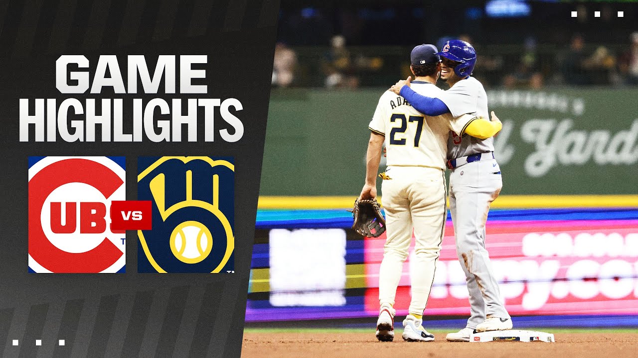Cubs vs. Brewers Game Highlights (5/28/24) | MLB Highlights - YouTube