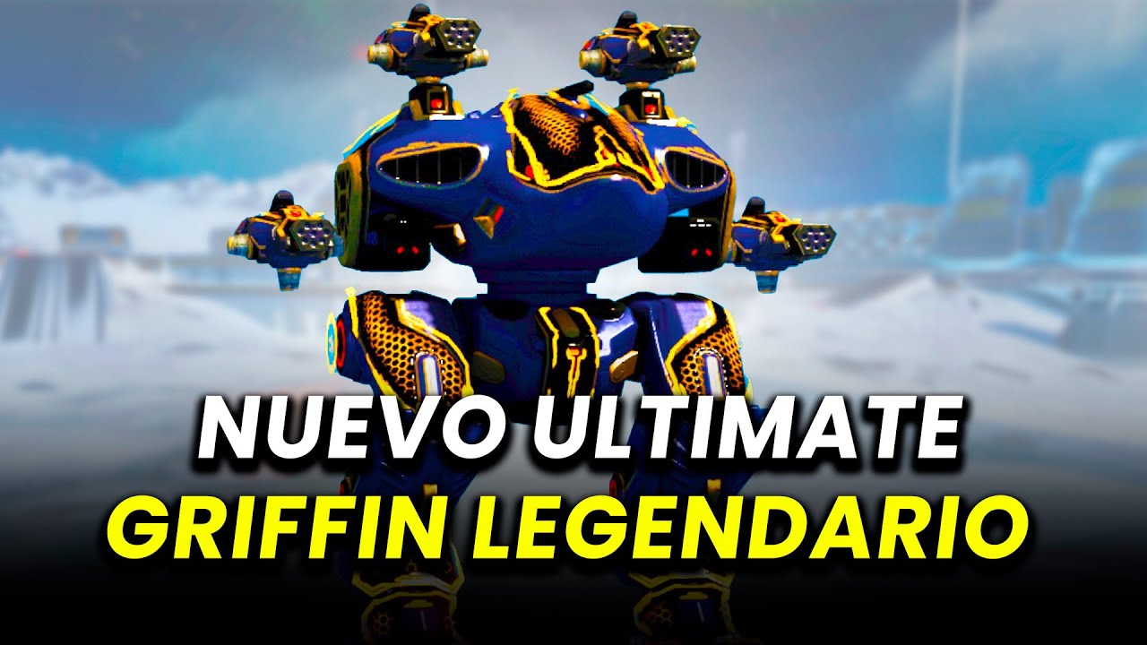 War Robots | Probamos el NUEVO ULTIMATE GRIFFIN con 4 ANCLAJES MEDIANOS ...