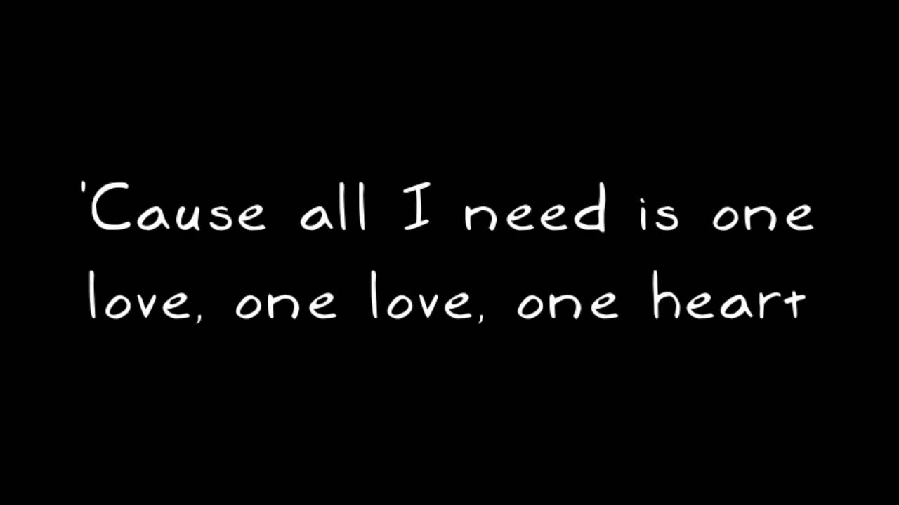 [HD] Justin Bieber: One Love - Lyrics On Screen (HD/HQ) - YouTube