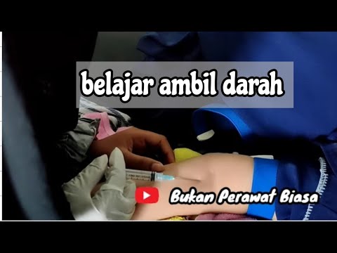 belajar cara ambil darah eps9 - YouTube