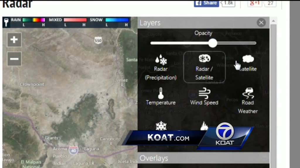 KOAT.com Interactive Radar - YouTube