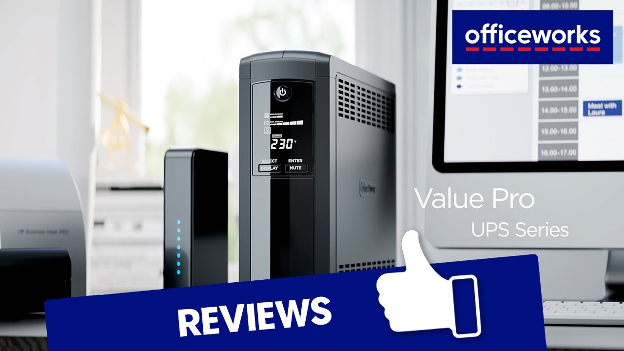 CyberPower Value Pro UPS Series - YouTube
