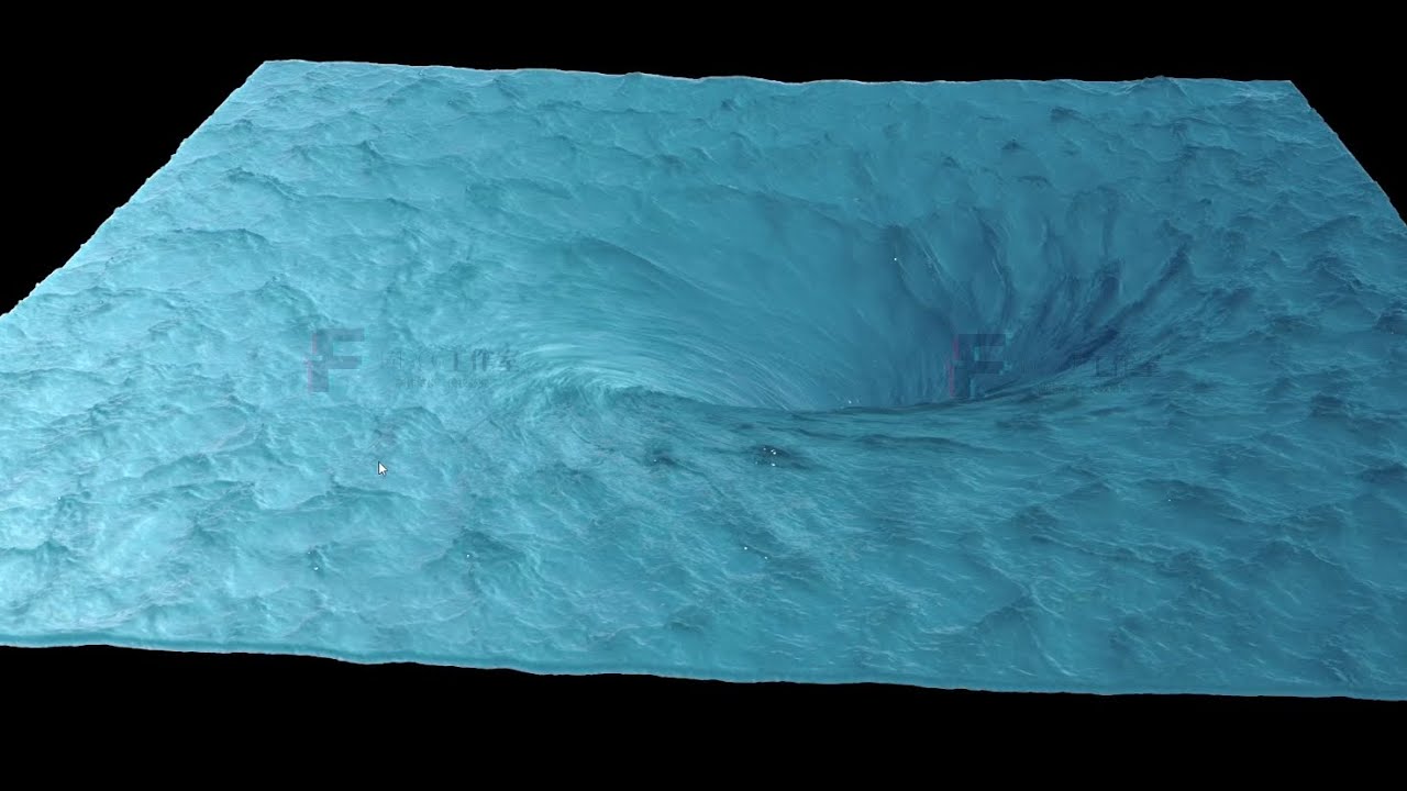 Houdini fluid vortex hip file - YouTube