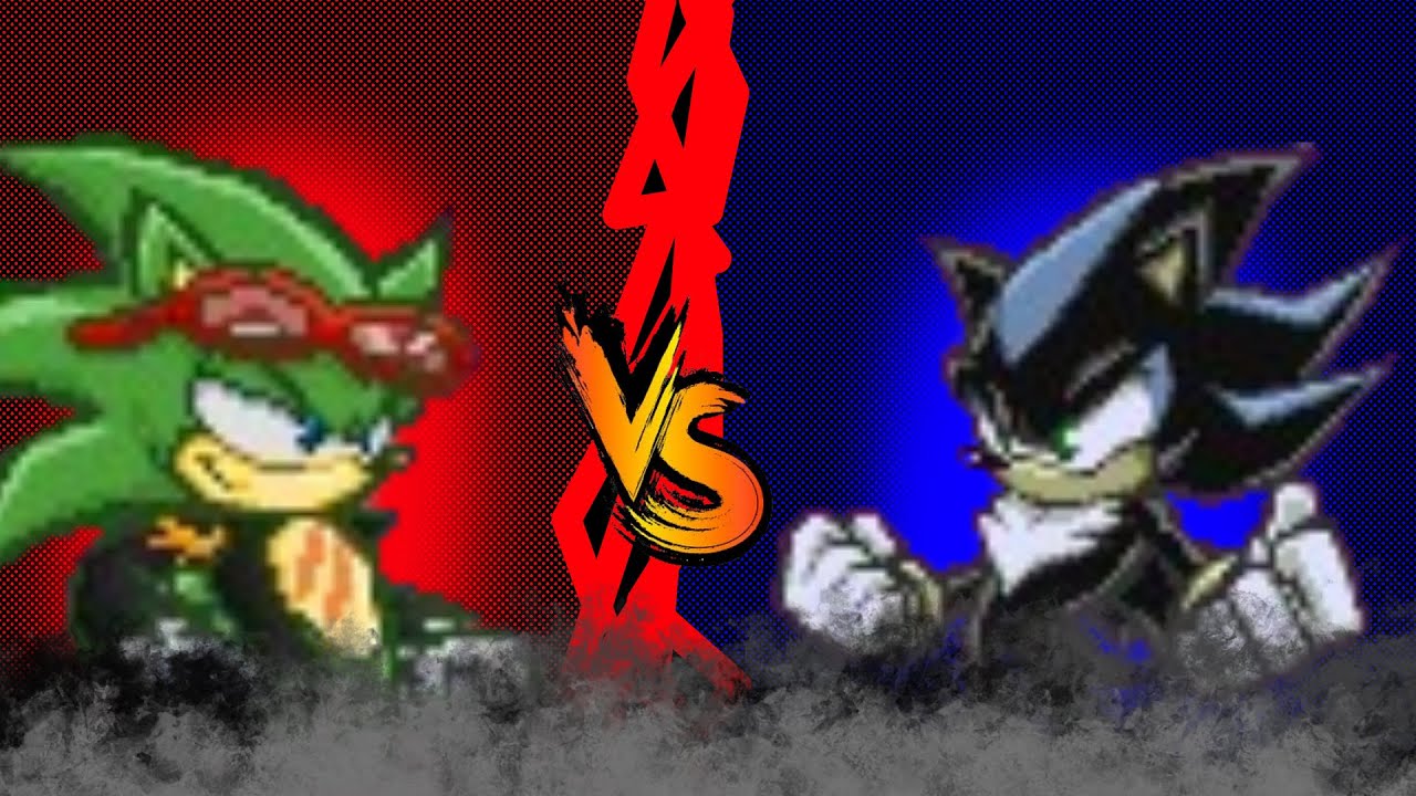 Scourge Vs Mephiles [ Mobian Vs Mobian 1# ] - YouTube