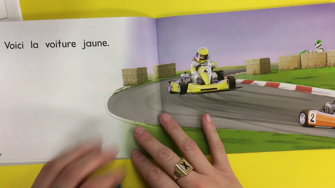 La course- French home reading - YouTube