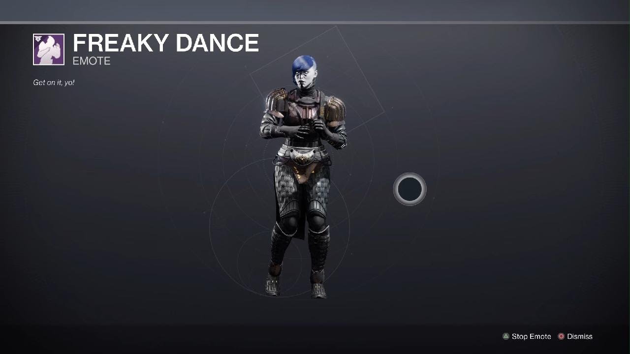 Destiny 2 - Freaky dance Emote - YouTube