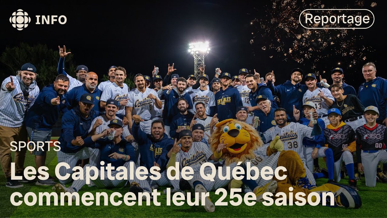 25 ans pour les Capitales de Québec - YouTube