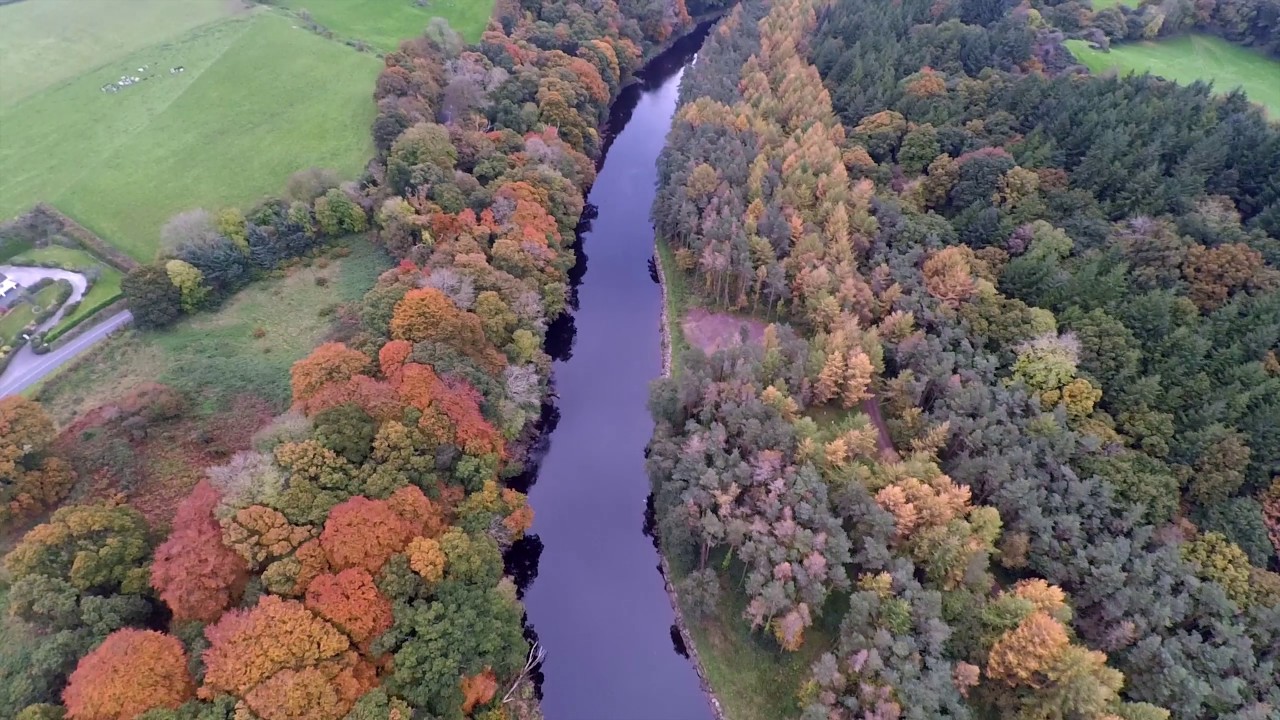 Colors of the Autumn Cork Ireland Aerial view - YouTube
