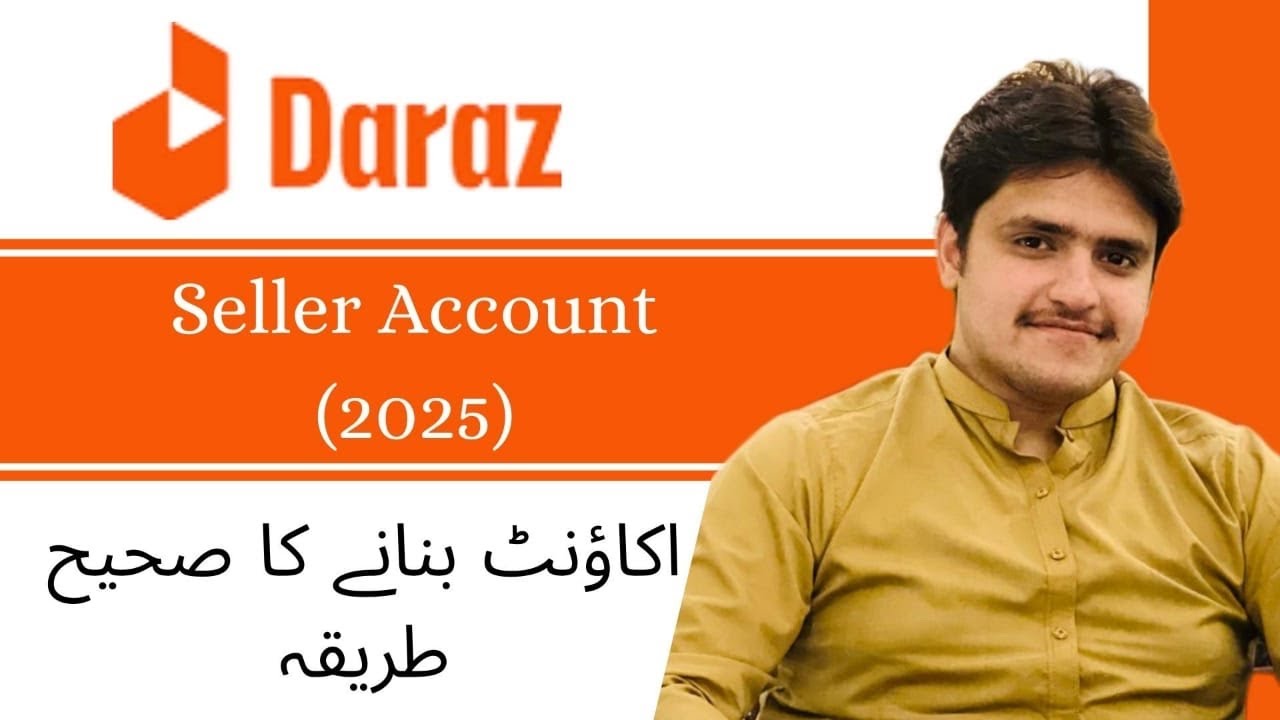 Create Your Daraz Seller Account in 2025 Easy Tutorial | Step By Step ...