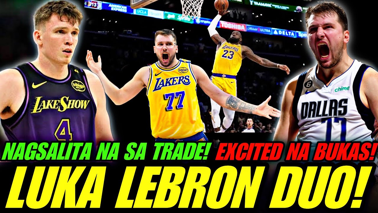 HETO NA! LEBRON LUKA DUO BUKAS NA LABAN SA UTAH JAZZ! DALTON KNECHT ...