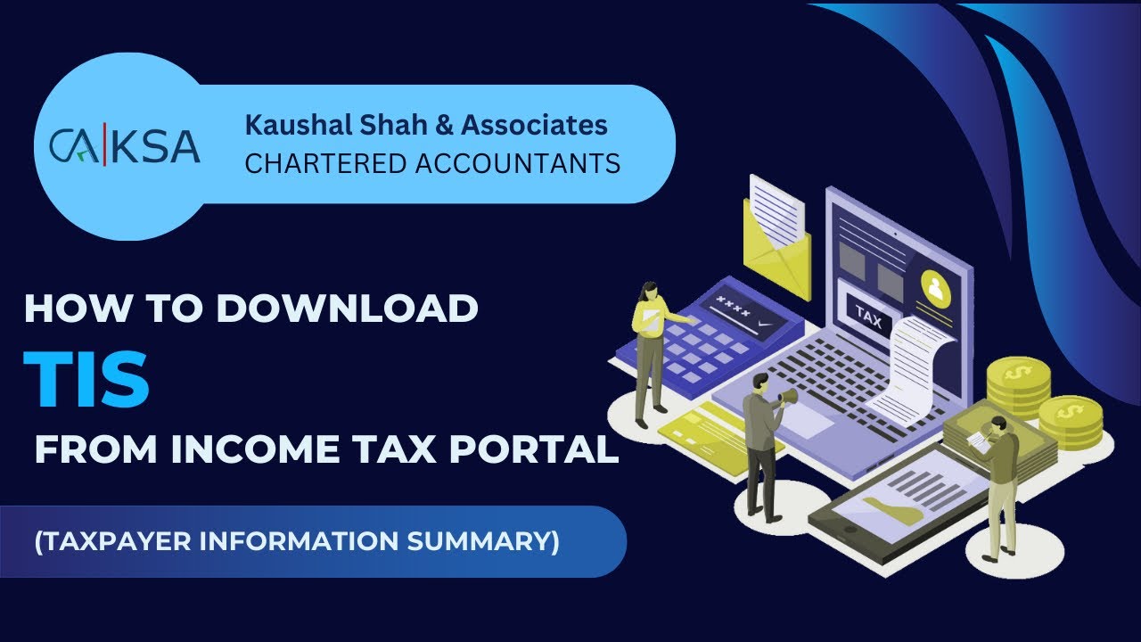How To Download TIS From Income Tax Portal - YouTube