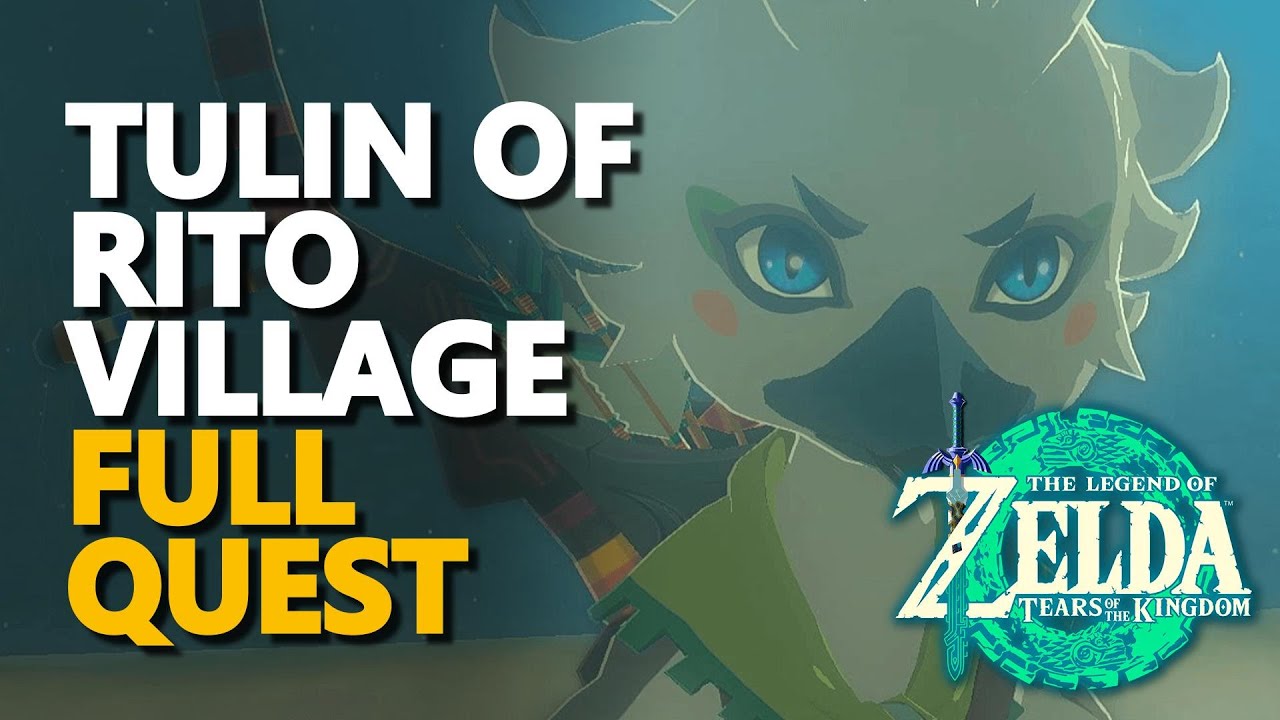 Tulin of Rito Village Zelda Tears of the Kingdom - YouTube