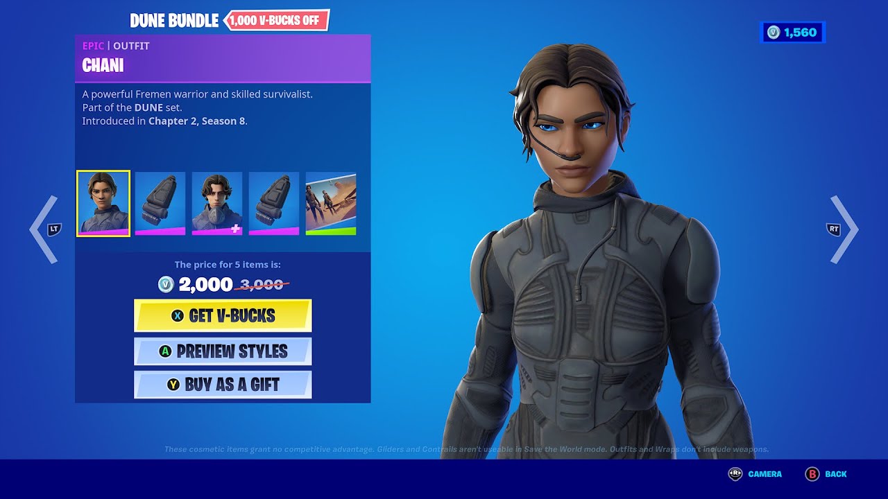 Fortnite Item Shop, June 12th 2022 - DUNE BUNDLE IS BACK! (Zendaya Skin ...