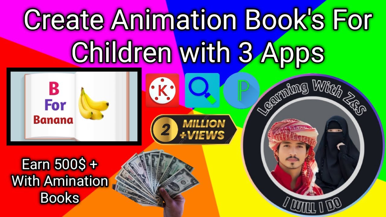 Create Animation Books in kinemaster|Animation Books|Create Animation ...