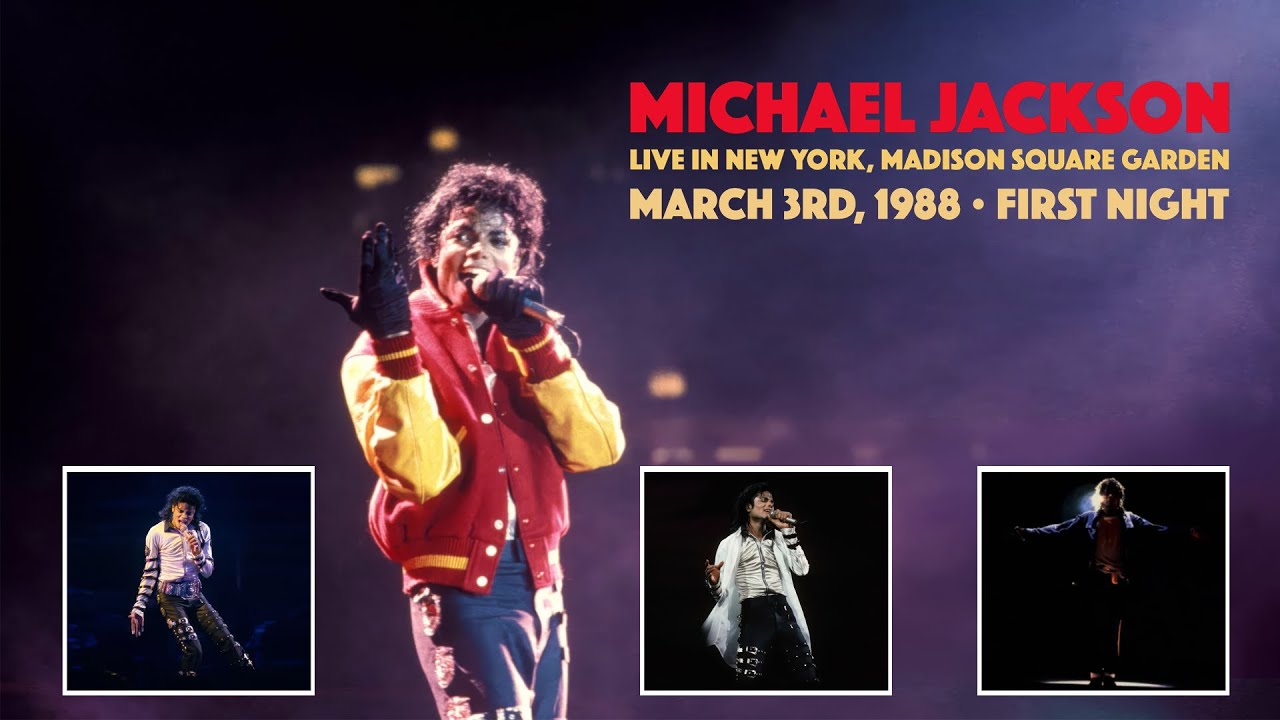 Michael Jackson | Live in New York - March 3rd, 1988 (Enhanced) - YouTube