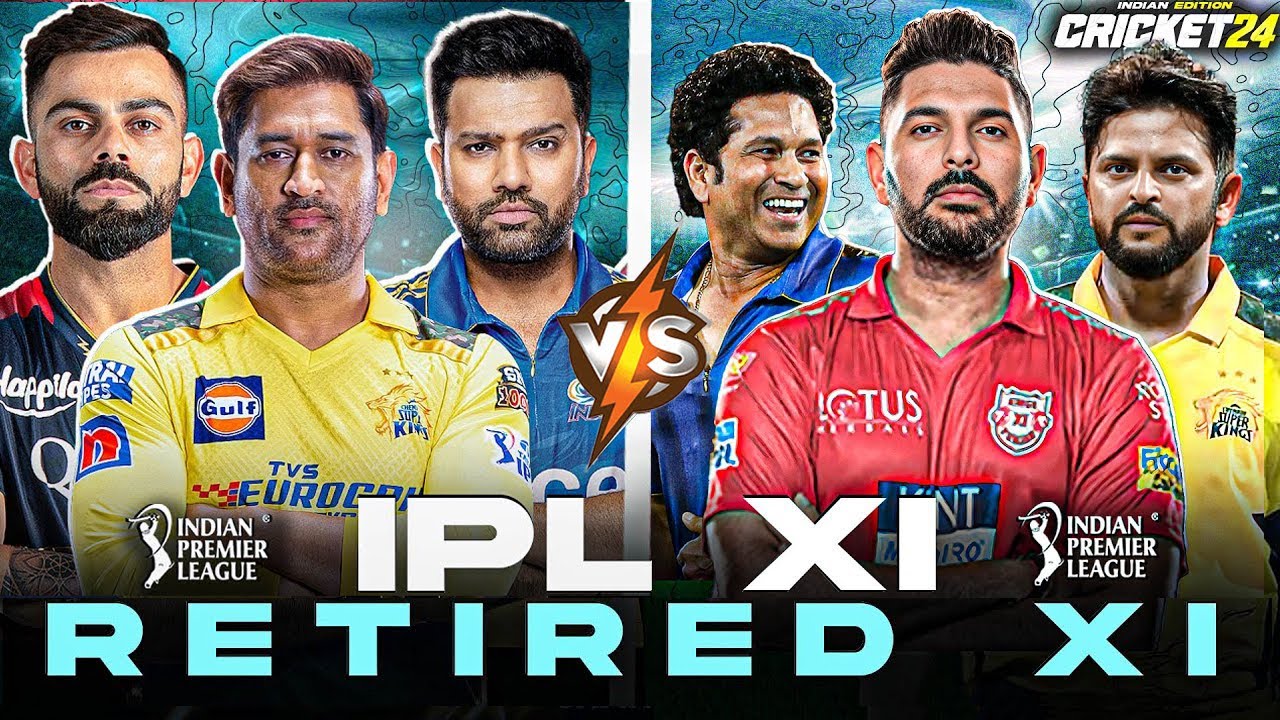 Legends Are Back |All Time Best IPL XI Vs IPL Retired XI| ft. Cricket ...