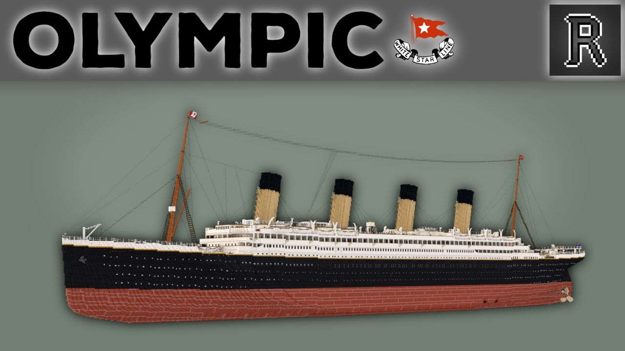 Minecraft: RMS Olympic 3:1 Scale (Download) - YouTube