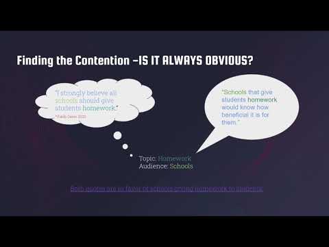 Contention vs Intention - YouTube