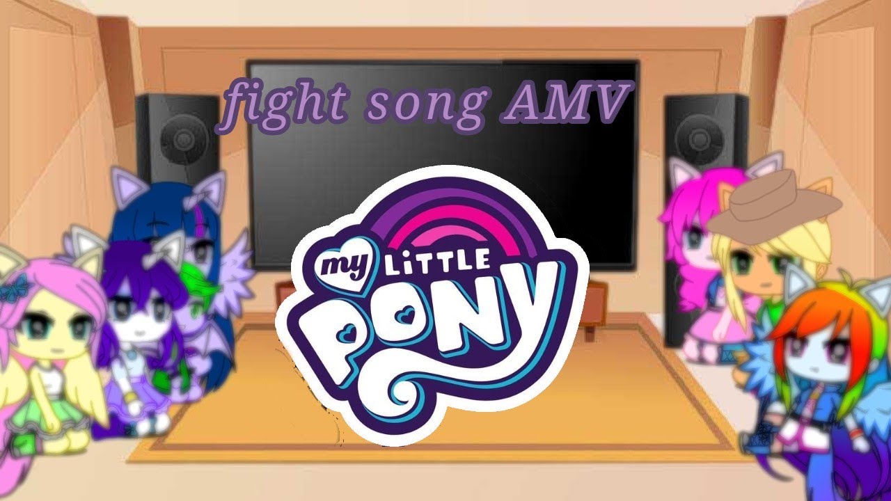 MLP react to fight song AMV - YouTube