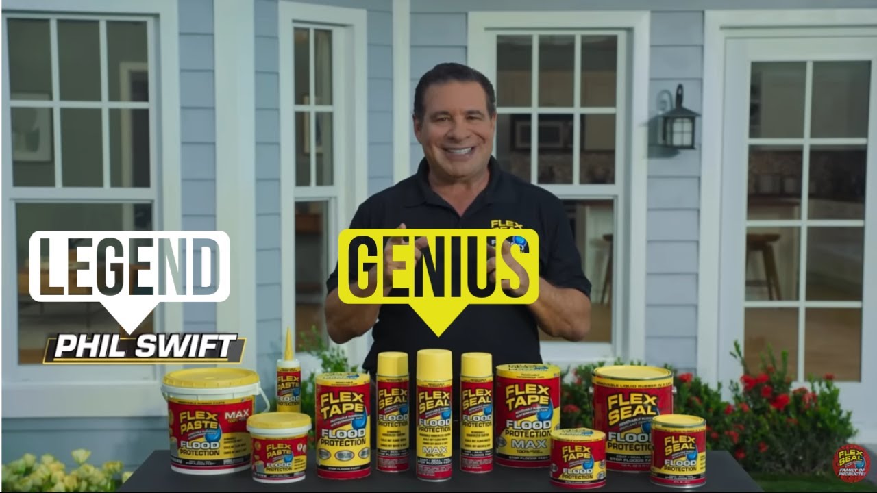 Phil Swift Is A Legend! Flex Seal Family of Flood Protection Products ...