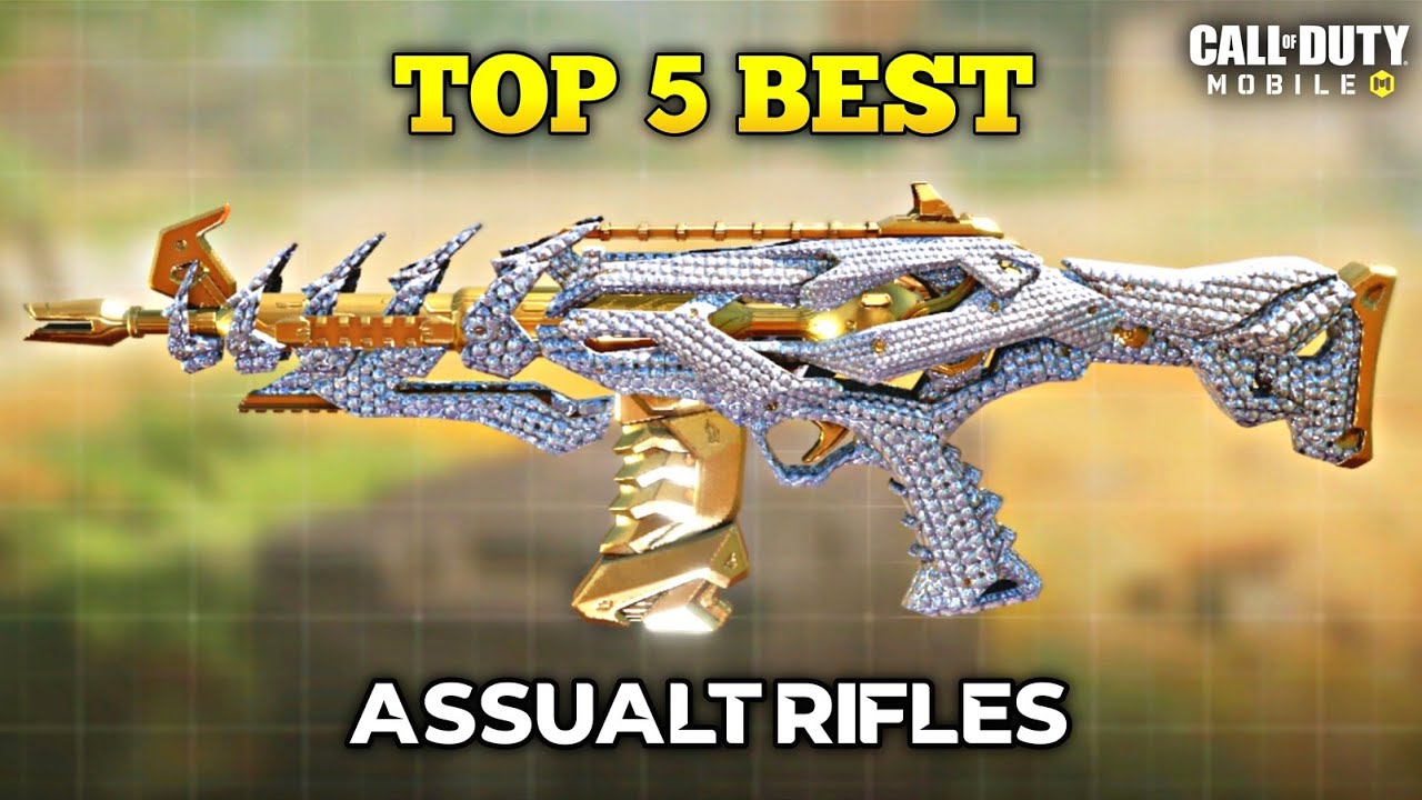 Top 5 Best Assault Rifles in Cod Mobile Season 6 #codm - YouTube