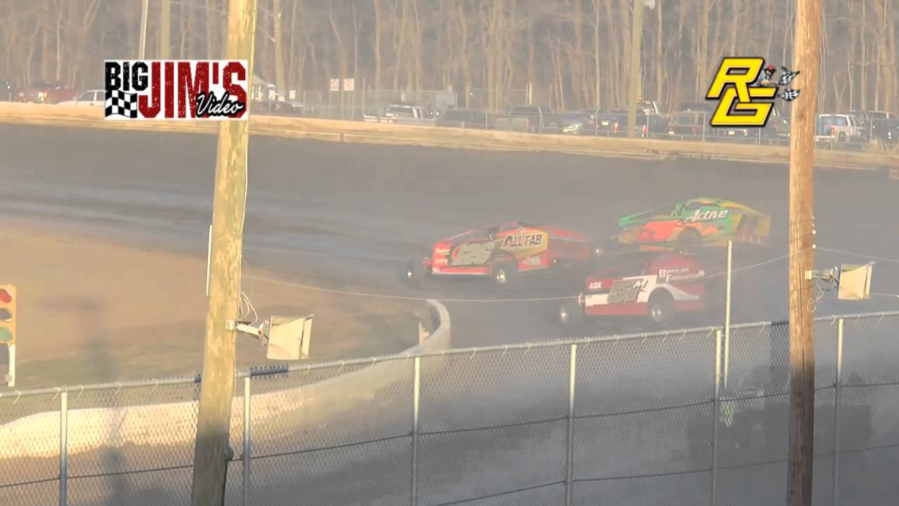 Bridgeport Speedway Highlights 4/12/15 - YouTube