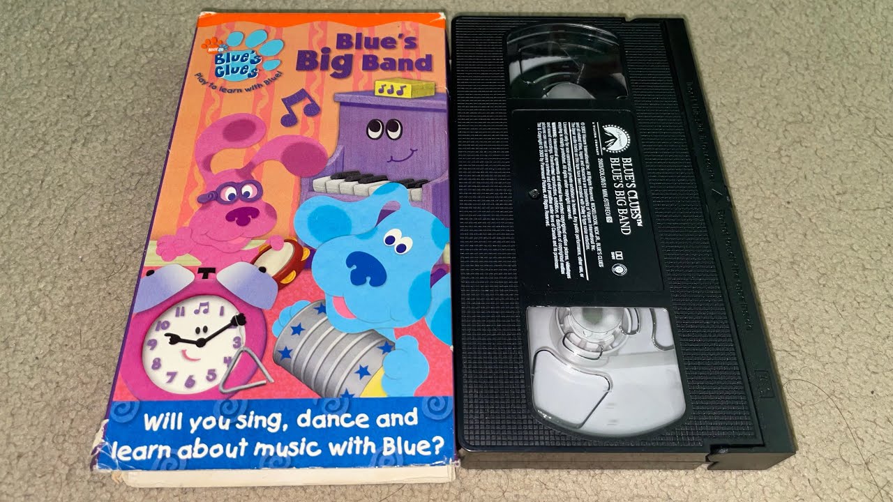 Opening To Blue’s Clues: Blue’s Big Band 2003 VHS - YouTube