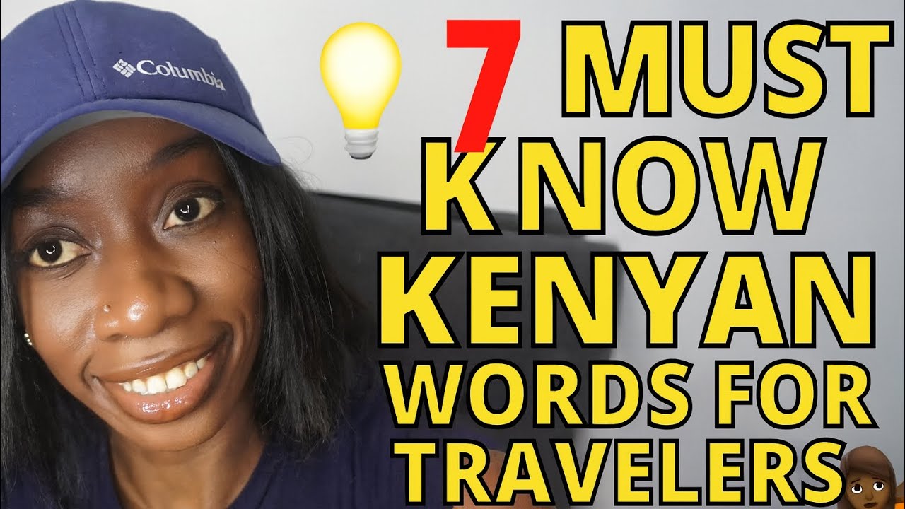 Learn 7 Everyday Kenyan Words in English & German – Quick & Fun! - YouTube