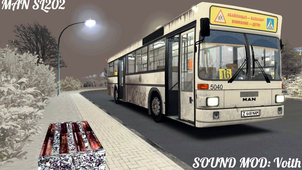 Omsi 2. MAN SL202 Sound Mod: Voith - YouTube