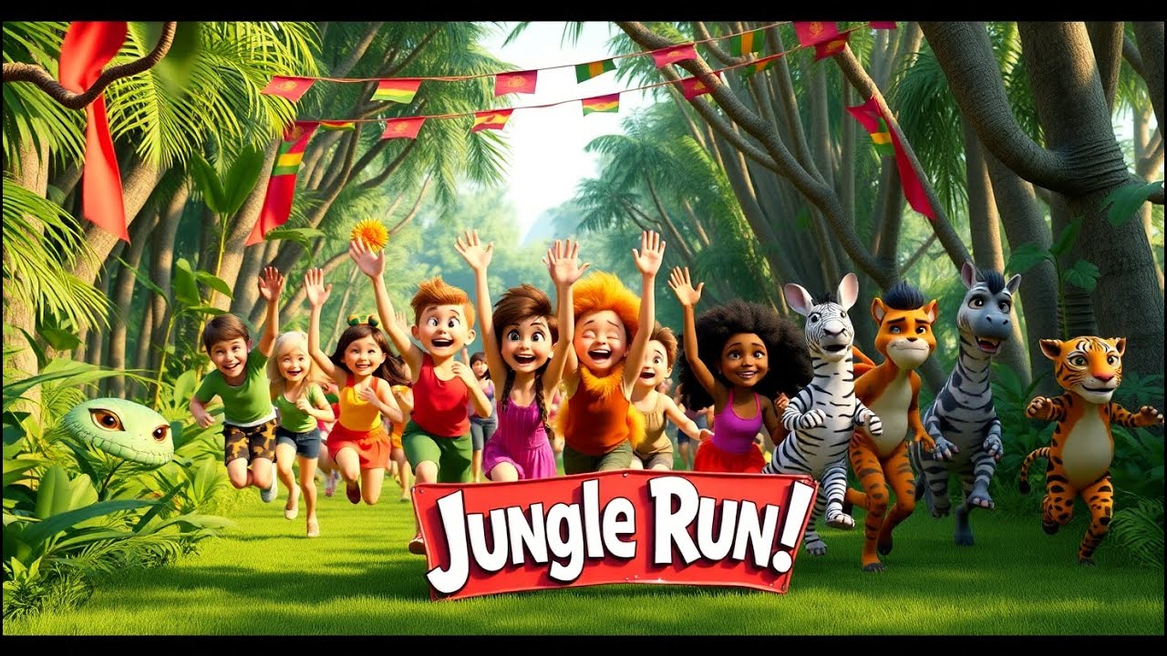 The Secret Jungle Run Song For Kids That Will Keep Them Moving For ...