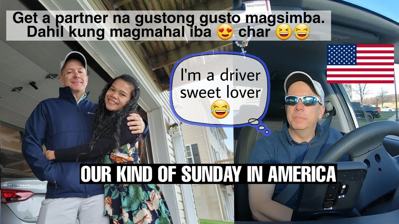MY DRIVER SWEET LOVER 😍 FIL-AM COUPLE LIFE IN AMERICA 🇺🇸 - YouTube