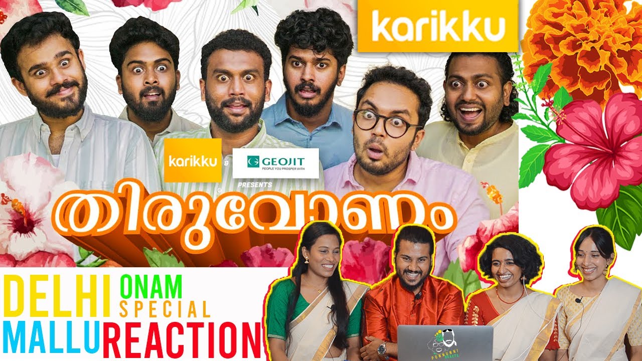 Thiruvonam | Karikku | Delhi Mallu Reaction | Onam Special Reaction ...