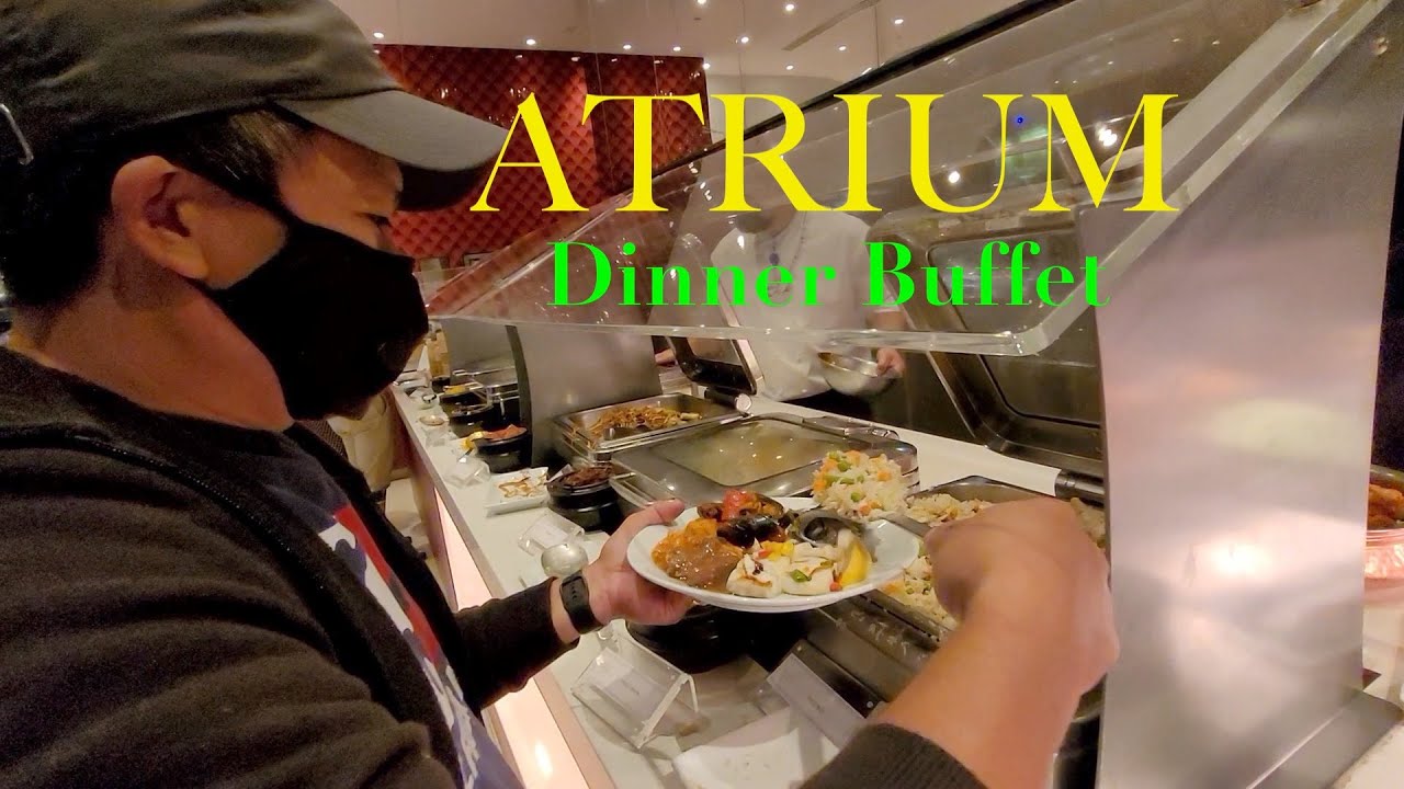 Atrium Buffet @ Perth Crown Hotels - YouTube