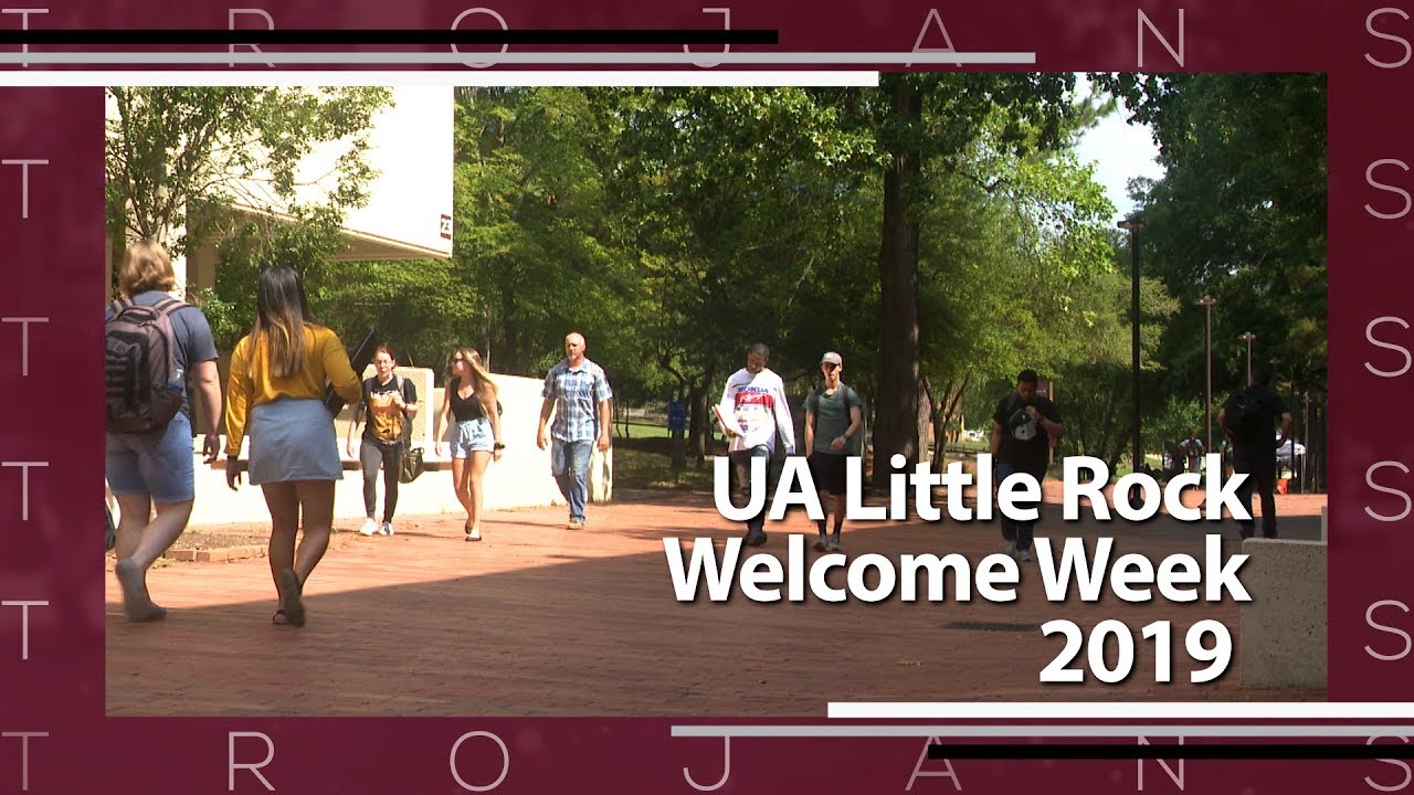 UA Little Rock Welcome Week 2019 - YouTube