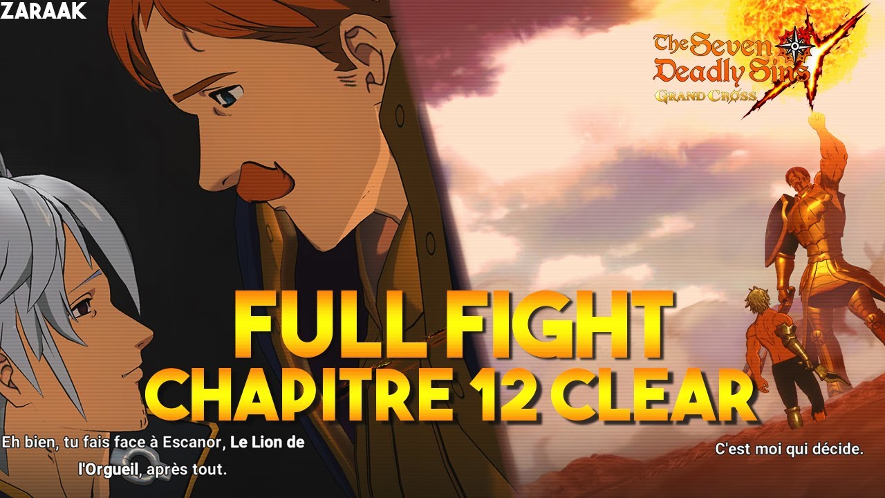 ESCANOR VS ESTAROSSA CHAPITRE 12 FULL CLEAR - THE SEVEN DEADLY SINS ...