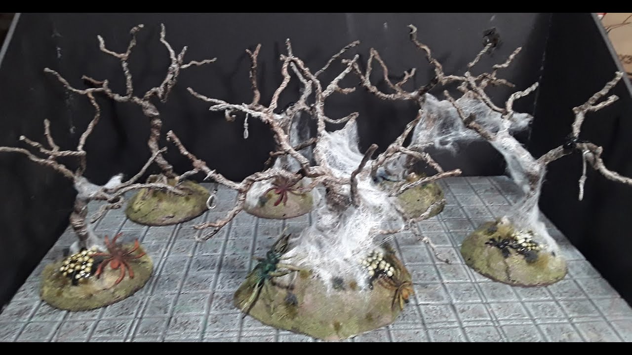 Haunted Forest Tree Scatter Terrain For EZD6 Pathfinder D&D Warhammer ...