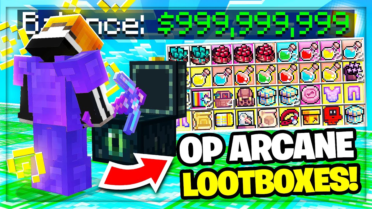 Opening The BEST CRATES on BRAND NEW Minecraft OP PRISON SERVER ...