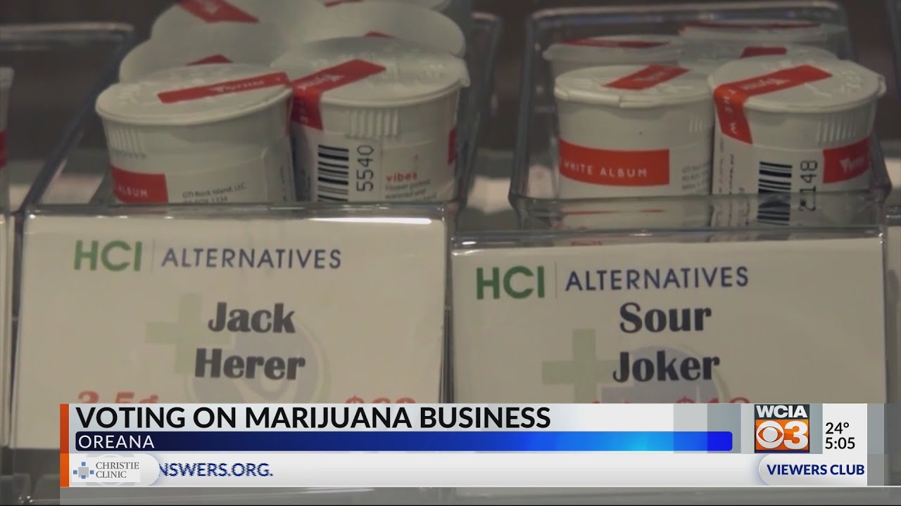 Voting on marijuana business - YouTube
