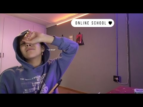 My ONLINE SCHOOL MORNING routine( almost done with grade 7)