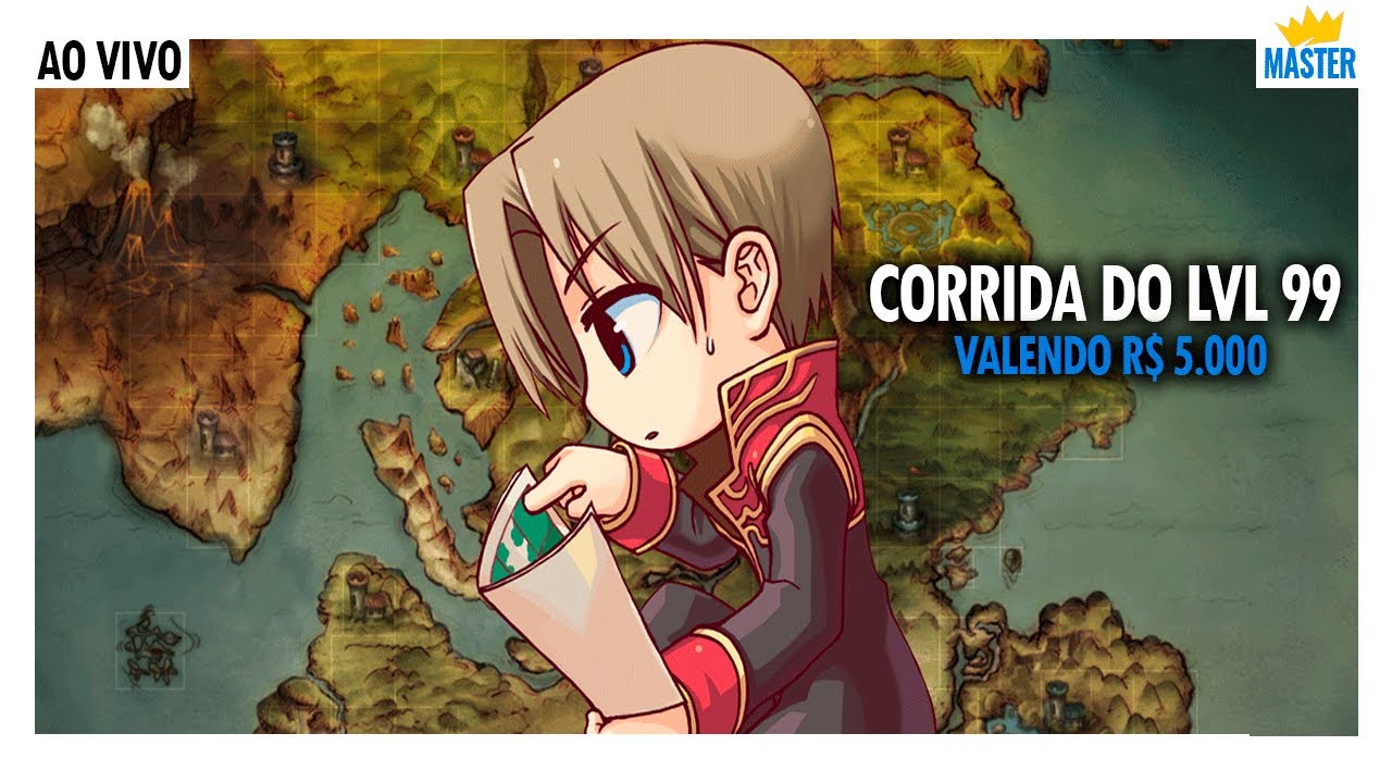 RAGNAROK ONLINE PROJETO YUFA CORRIDA DO LVL 99 VALENDO PIX DE R$ 5.000 - YouTube