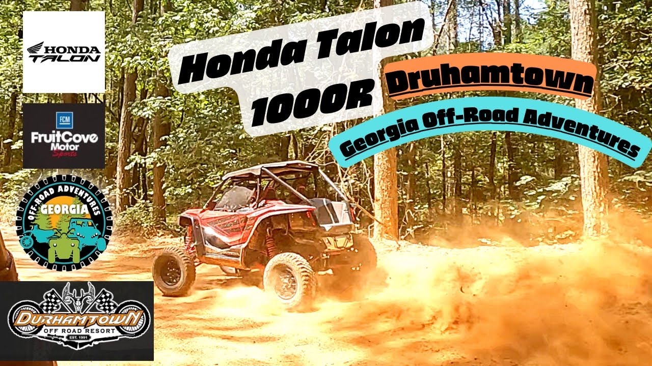 Honda Talon 1000R Durhamtown Georgia Offroad Adventures MX 3 Track #3 ...