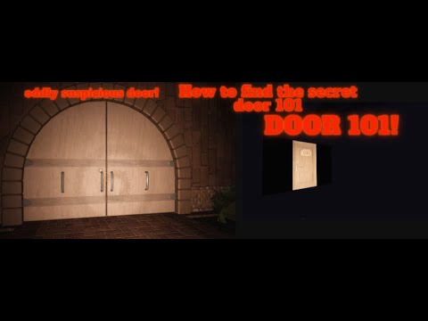 Oddly suspicious green door! How to find the secret door 101 in doors ...