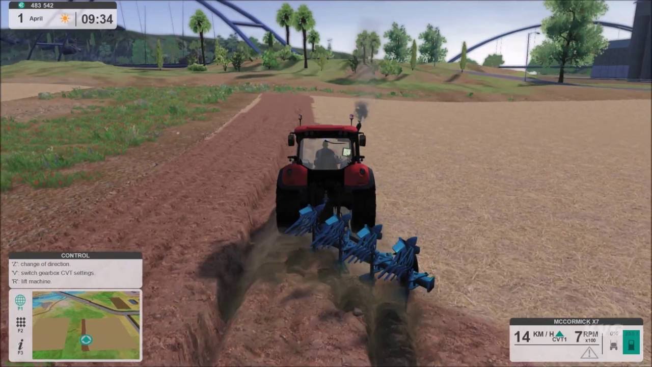Farm Expert 2017 - Plowing | Gameplay (PC HD) [1080p60FPS] - YouTube